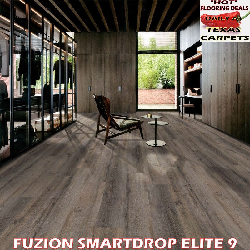 Fuzion Flooring Smart Drop Elite 9 - Home Alqu